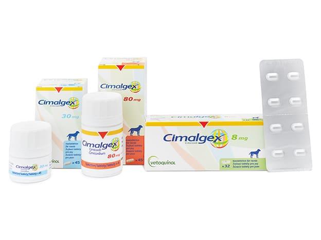 Cimalgex 8 mg / 30 mg / 80 mg | Vetoquinol Österreich GmbH